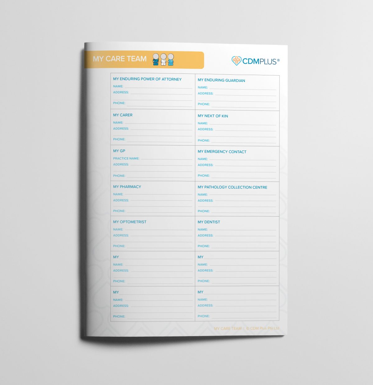 My Care Plan: A Custom Resource for Complex Care