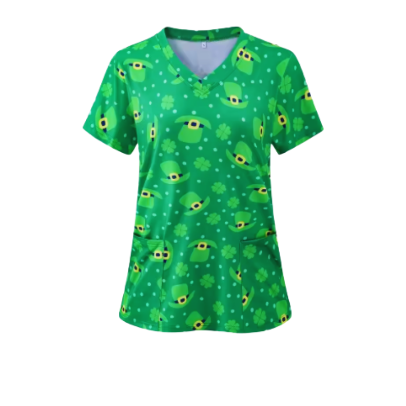 Leprechaun – Scrub Top